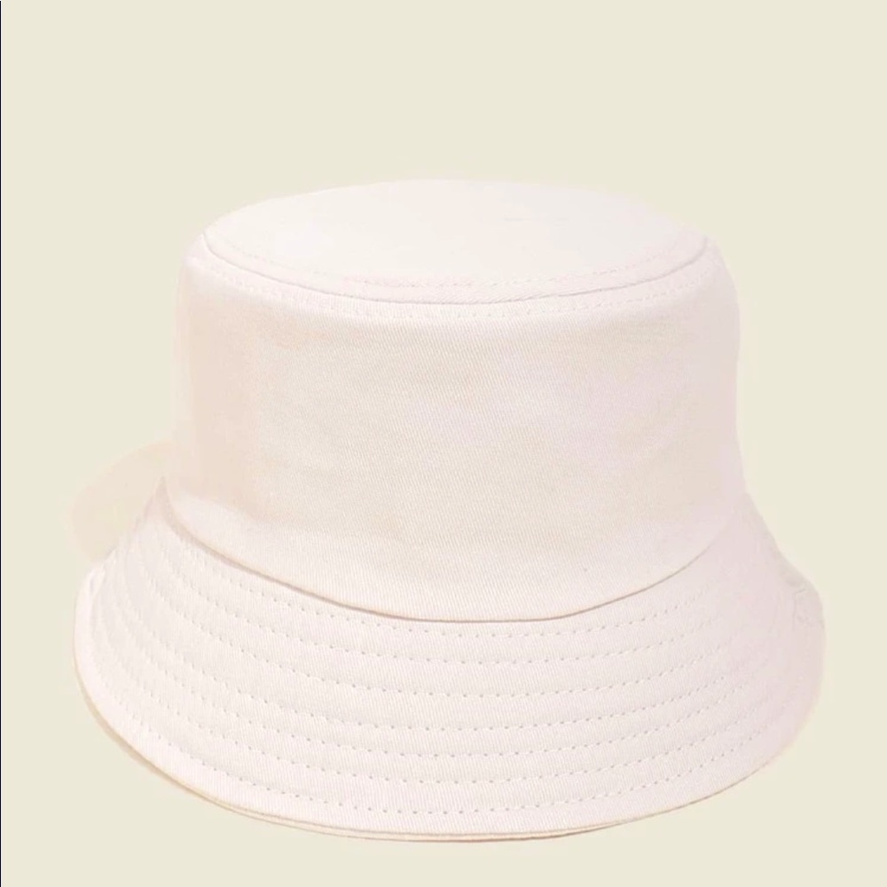 Cream Bucket Hat Spring Summer 21 Beach Hat - Gem